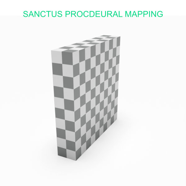 Sanctus Procedural Mapping - Texture Locking for Blender